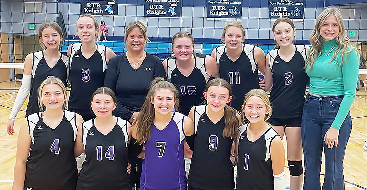 MCC C-Squad volleyball team on their 15-0 season | Wheel Herald