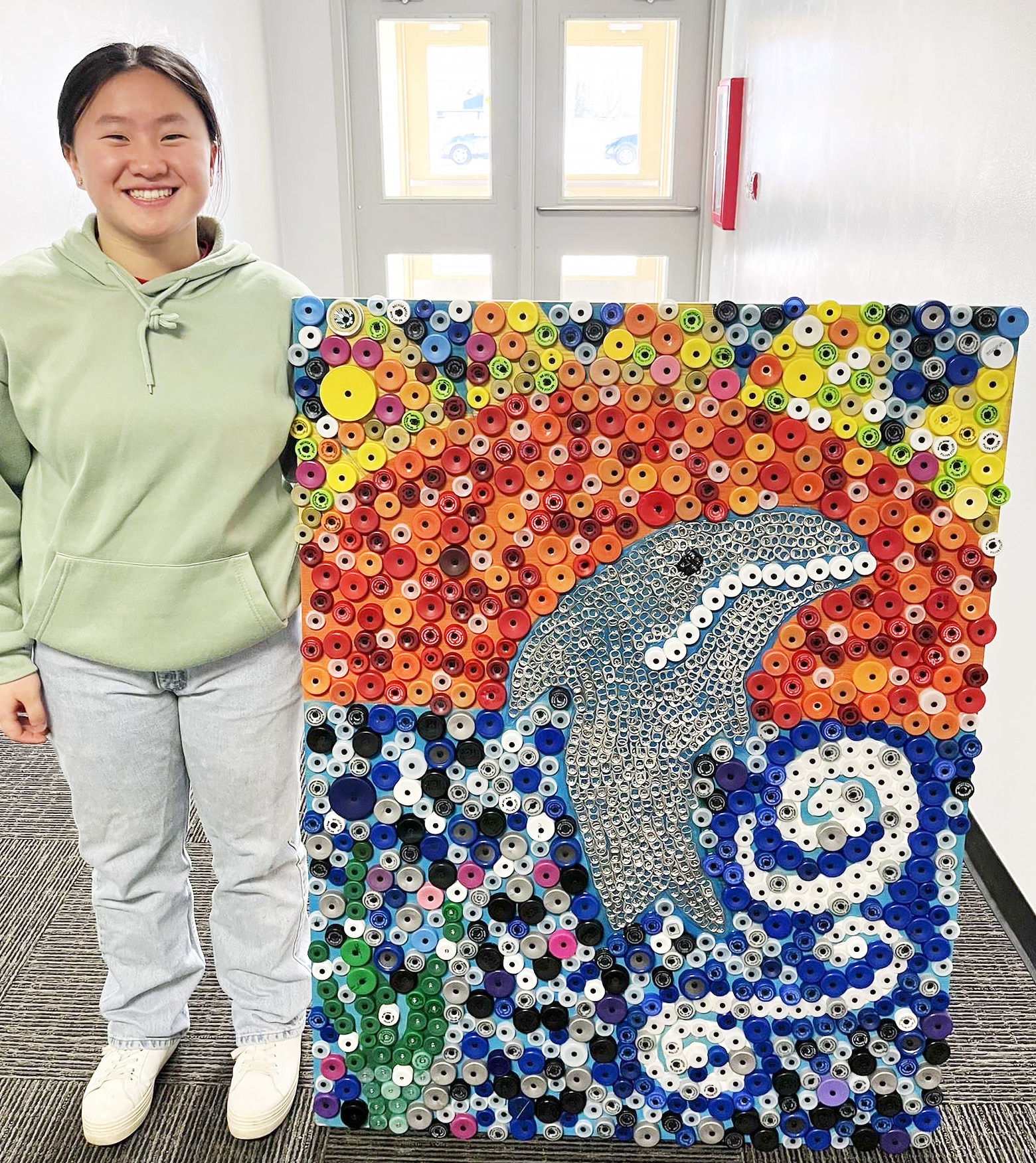 VANG CREATES MURAL FOR YES! PROGRAM | Wheel Herald